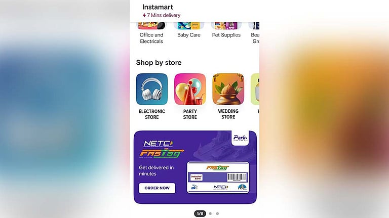 Swiggy Instamart and Park+ Team Up for Instant IndusInd FASTag Delivery ...