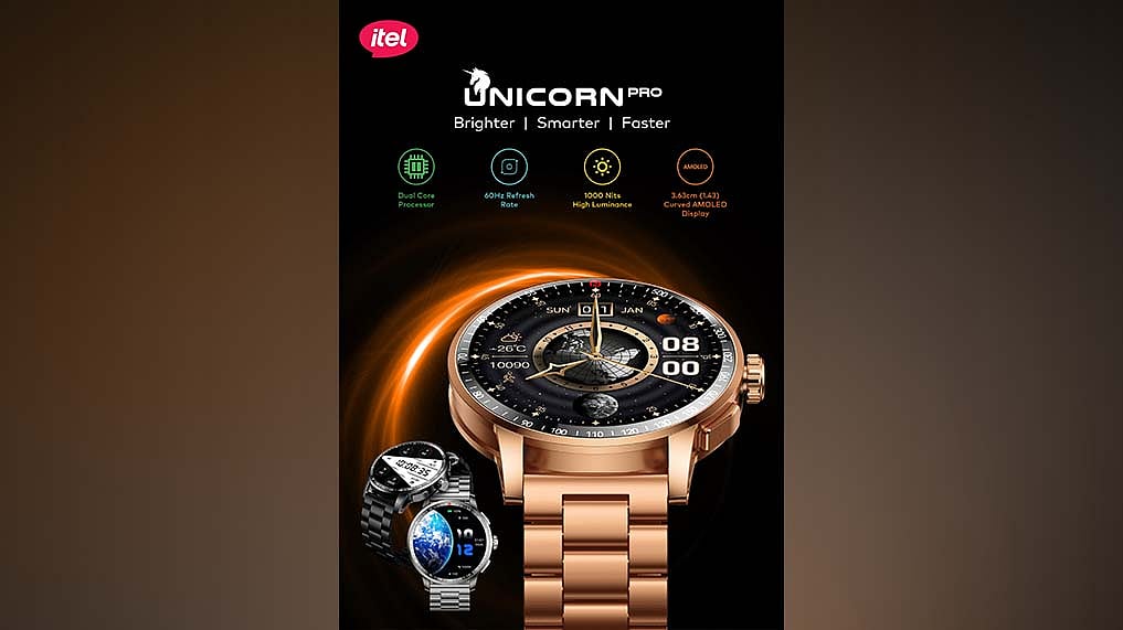 itel Boosts its Smartwatch Line-up with Launch of New Unicorn Pro