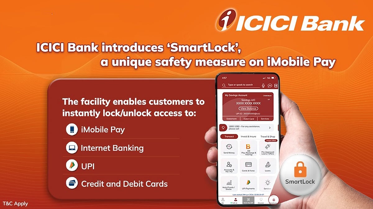 ICICI Bank Launches ‘SmartLock’ for Enhanced Customer Security and ...