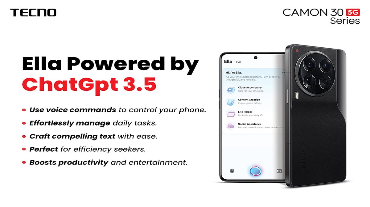TECNO CAMON 30 Series Redefining User Experience with AI Features