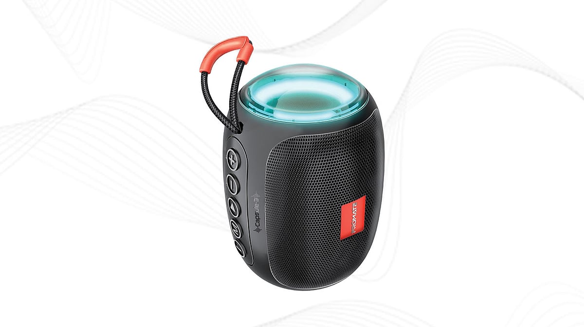 Experience Superior Sound with Promate Capsule-3 Bluetooth Speaker ...