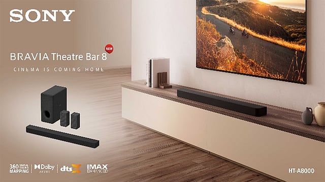 Experience Cinema at Home with BRAVIA Theatre Bar 8 and Bar 9 Soundbars