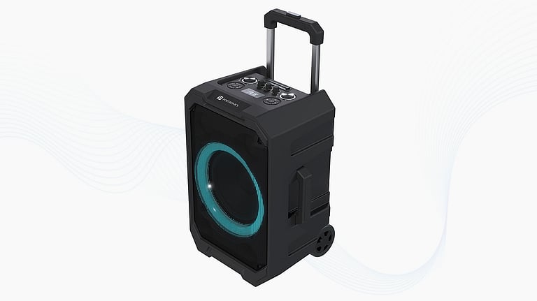 Portronics Unveils Iron Beats II: The Ultimate Party Speaker for Home ...