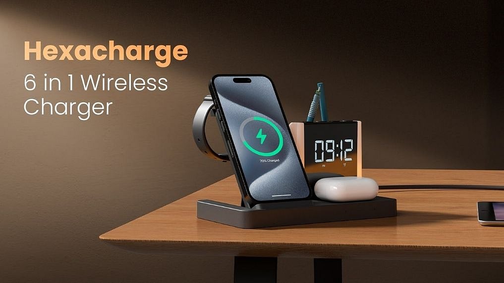 Portronics Unveils Hexacharge 6-in-1 Wireless Charging Station for Busy ...