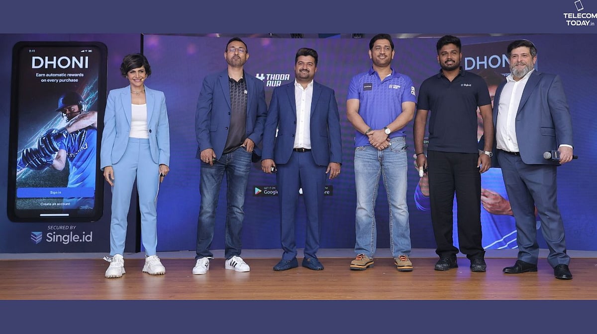 Cricket Icon MS Dhoni Unveils ‘DHONI’ App to Reward His Fans