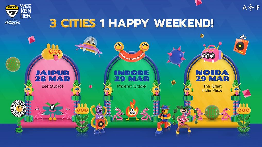 NH7 Weekender Brings One-Day Musical Extravaganza to Jaipur, Indore & Noida