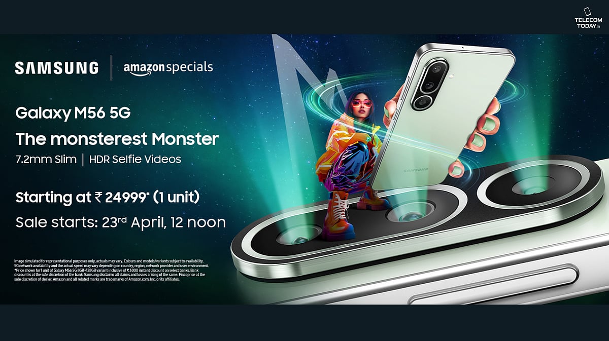 Samsung Galaxy M56 5G Launched with 50MP Triple Camera