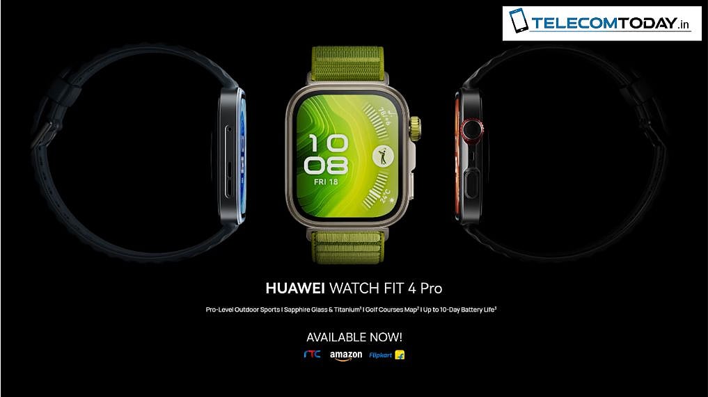 Huawei Launches WATCH FIT 4 Series in India with 10-Day Battery Life