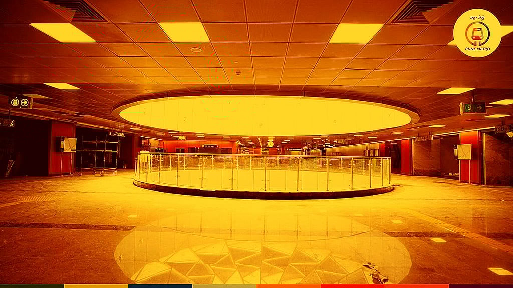 Stunning Images of Swargate Metro Station Stir Excitement Ahead of ...