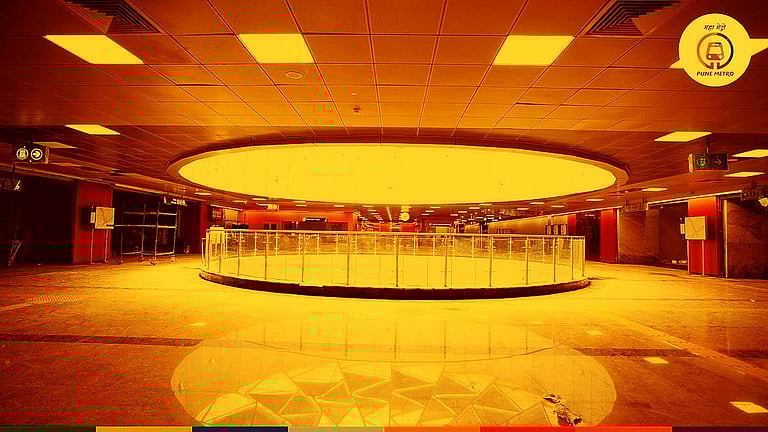 Stunning Images of Swargate Metro Station Stir Excitement Ahead of ...