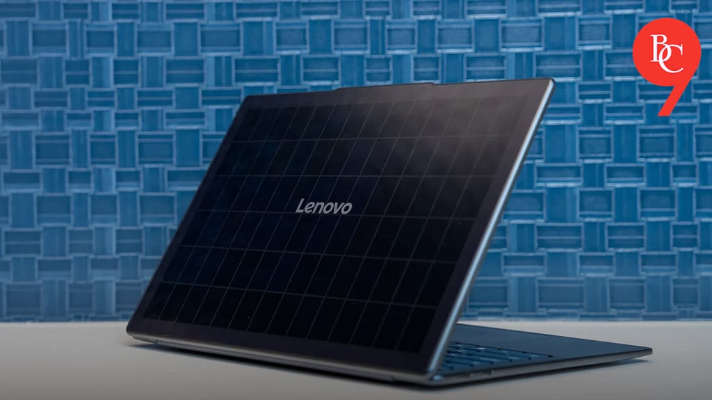 Lenovo Unveils Solar-Powered Yoga PC Concept at MWC 2025: A Leap in ...