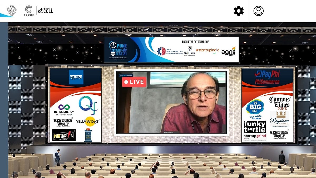 COEP Pune Startup Fest’21: Entrepreneurs will change India, says Harsh ...