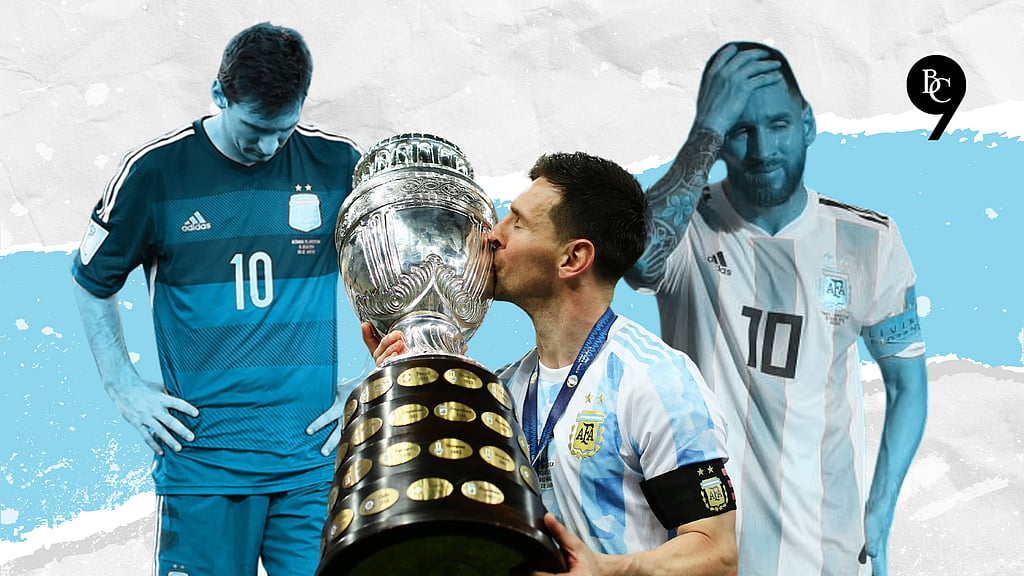 Messi and Argentina wins Copa America 2021