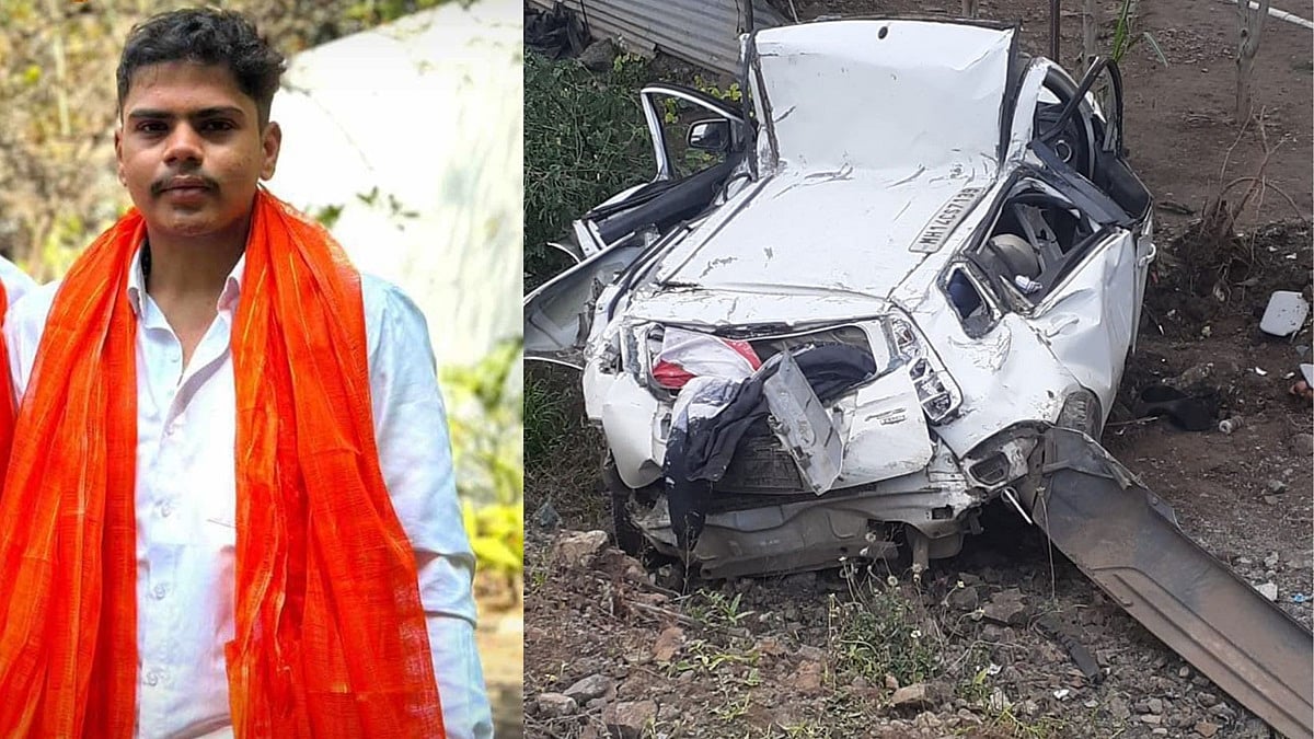 Indapur Congress Leaders Son Aditya Nimbalkar Dies in Accident | The ...