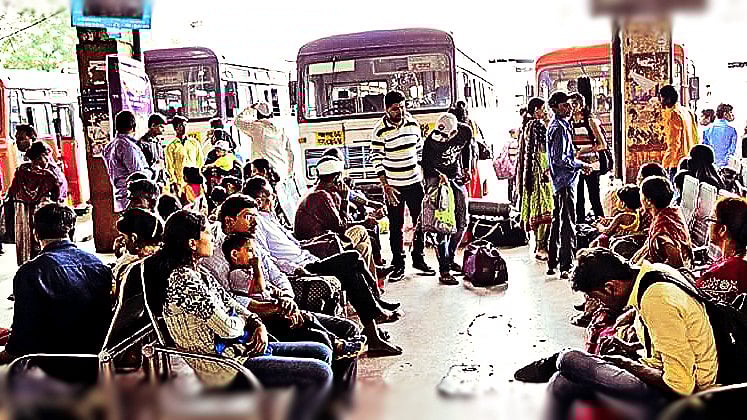 MSRTC Strike: 51 Bus Route Cancellations at Shivajinagar, 35% Drop at ...