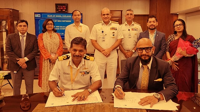 Indian Navy Partners with Bajaj Allianz Life Insurance to Provide ...