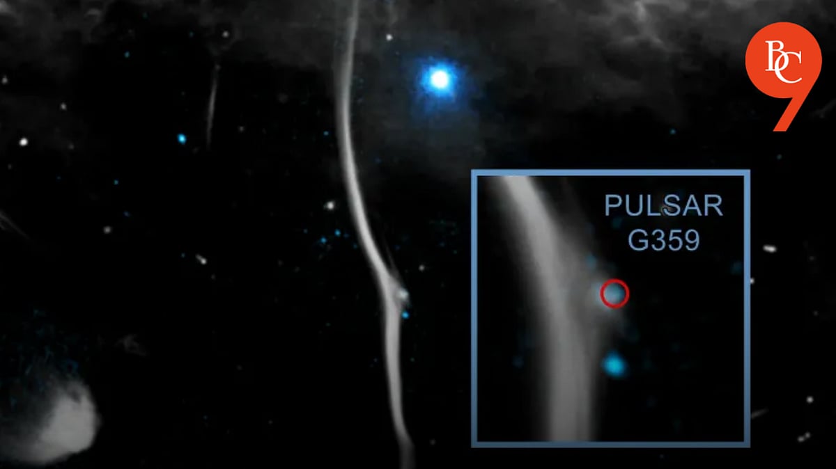 NASA Reveals Fracture in Massive Cosmic Bone of Milky Way Caused by Pulsar Collision