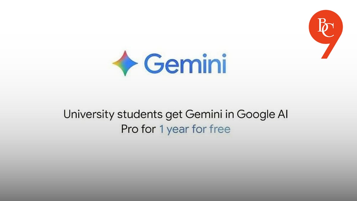 Google Offers 1-Year Free Gemini AI Pro Subscription to Students in India