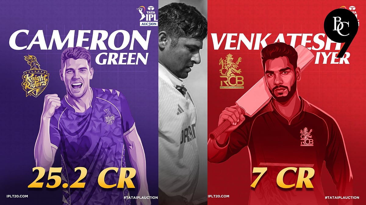 IPL 2026 Auction Live: Green Breaks Record in Set 1; Shaw & Sarfaraz Unsold