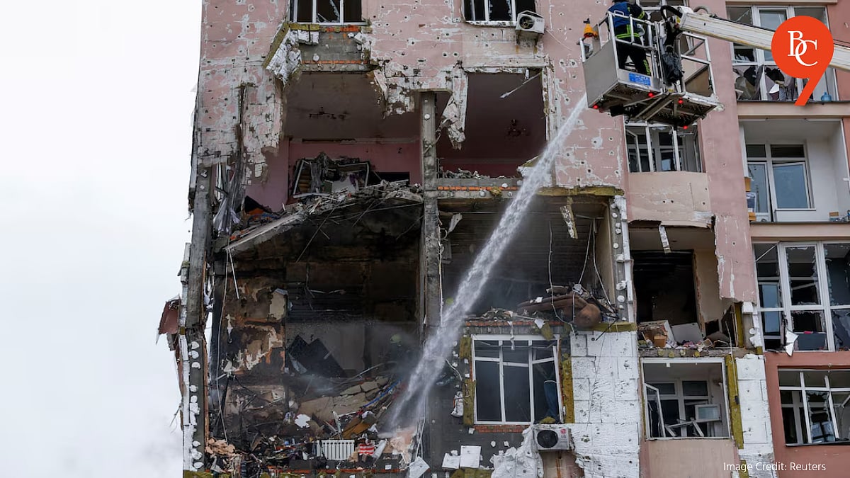 Russia Strikes Ukraine with 500 Drones and 40 Missiles Overnight, Ahead ...