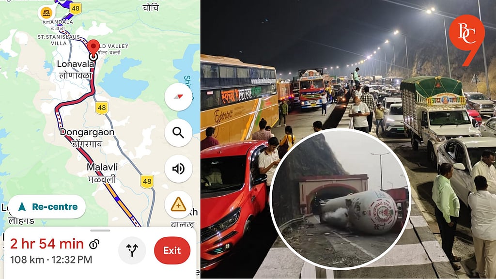Mumbai–Pune Expressway Traffic Jam for 12+ Hours After Gas Tanker ...
