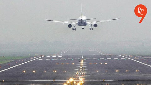 Pune Airport Security Breach: Dog Spotted on Active Runway (Video)