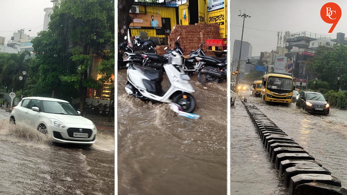 Pune Rains Wreak Havoc: Roads Flooded, Trees Uprooted Amid Sudden ...