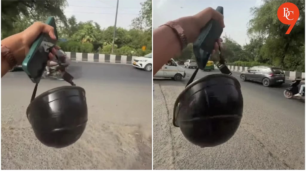Delhi Road Rage: Man Smashes Helmet on Uber Bike Rider in Rohini, Viral ...
