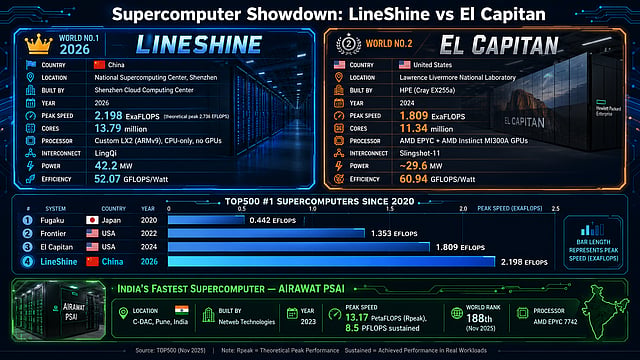 China Unveils World’s Fastest Supercomputer, Beats US