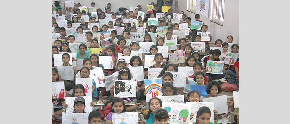 Sakal Drawing Contest results for schools out