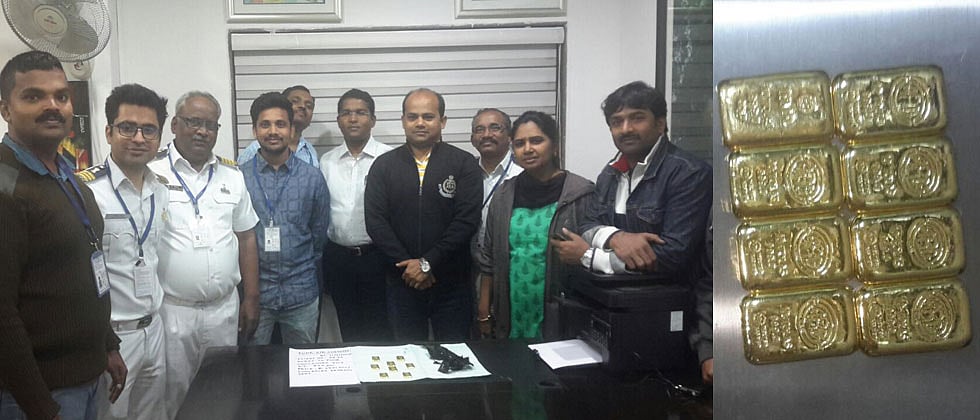 Pune Customs official recovered gold biscuits worth Rs 29 lakh from ...
