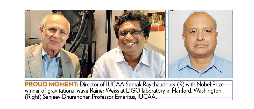 Nobel laureates’ connection with IUCAA
