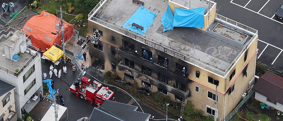 23 killed in suspected arson attack at Japan anime studio