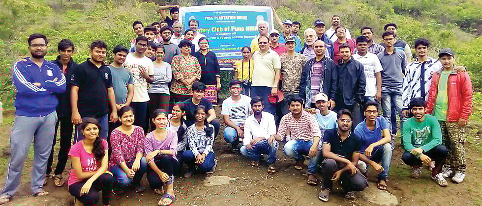 NSS unit of VIIT organises tree plantation event