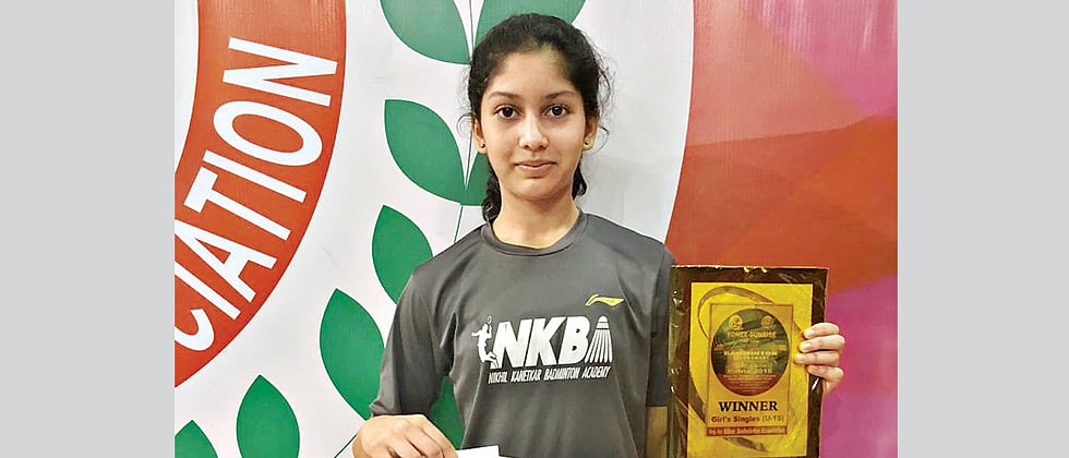 Tara Shah bags third Under-15 title of year