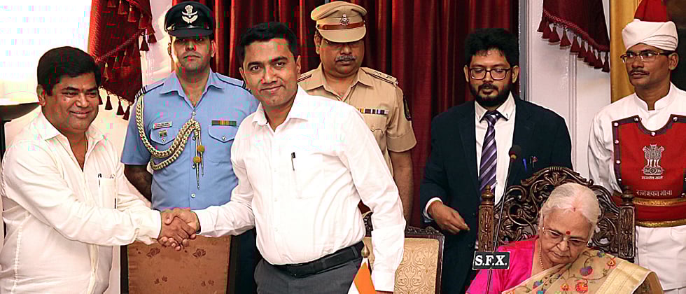 Four new ministers inducted in Goa Cabinet