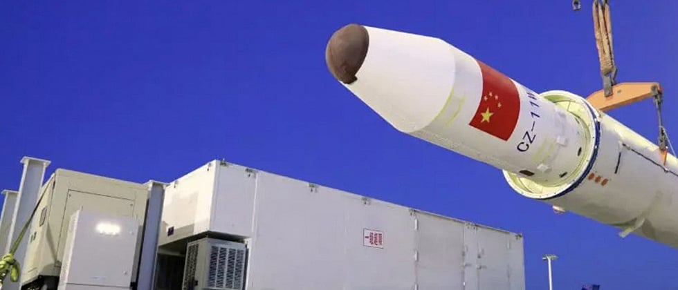 China first country in launching rocket from sea