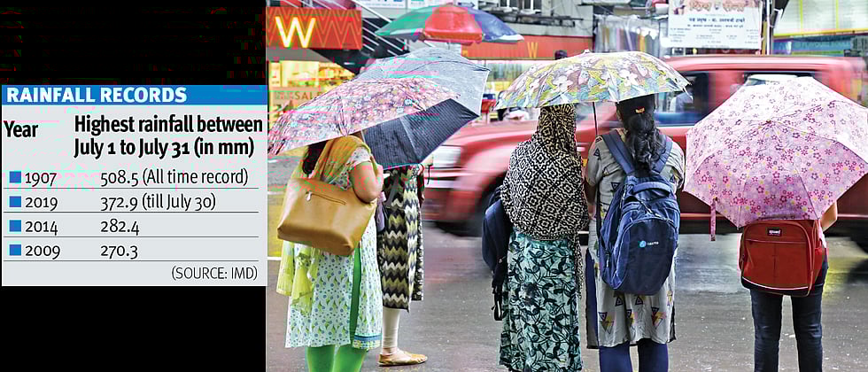 City gets highest July rains in 10 yrs