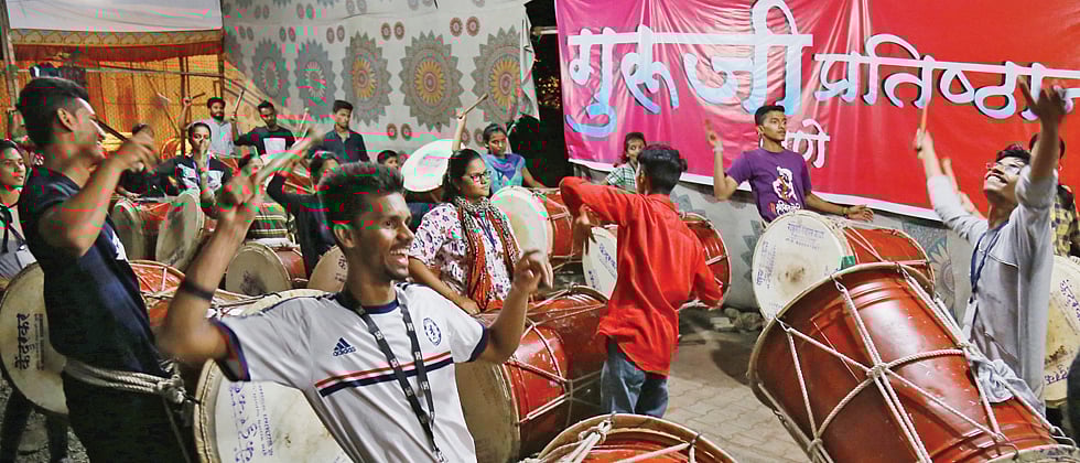 Pune’s dhol tasha pathaks struggle with time and space