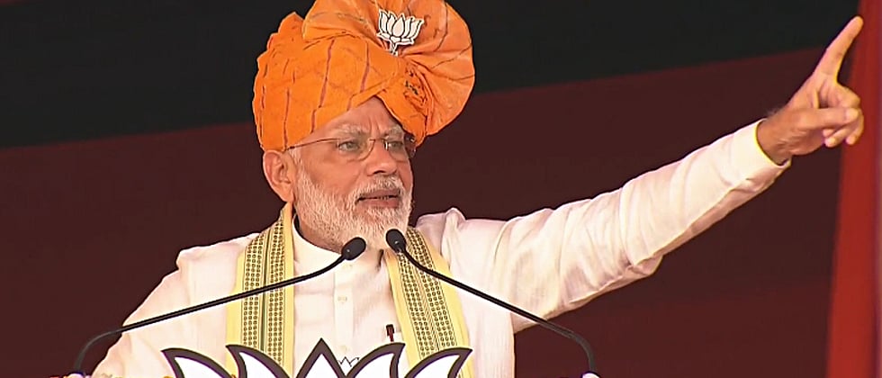 Congress sees 'rashtra bhakti' in 'parivar bhakti': Modi