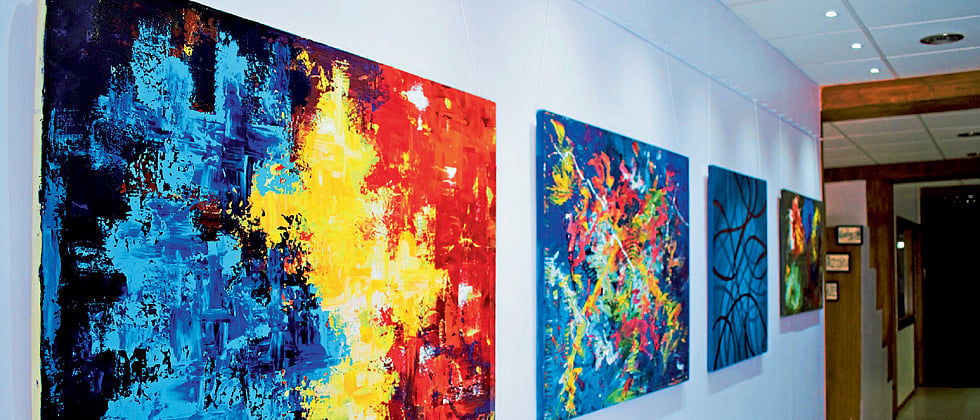 Art meets technology