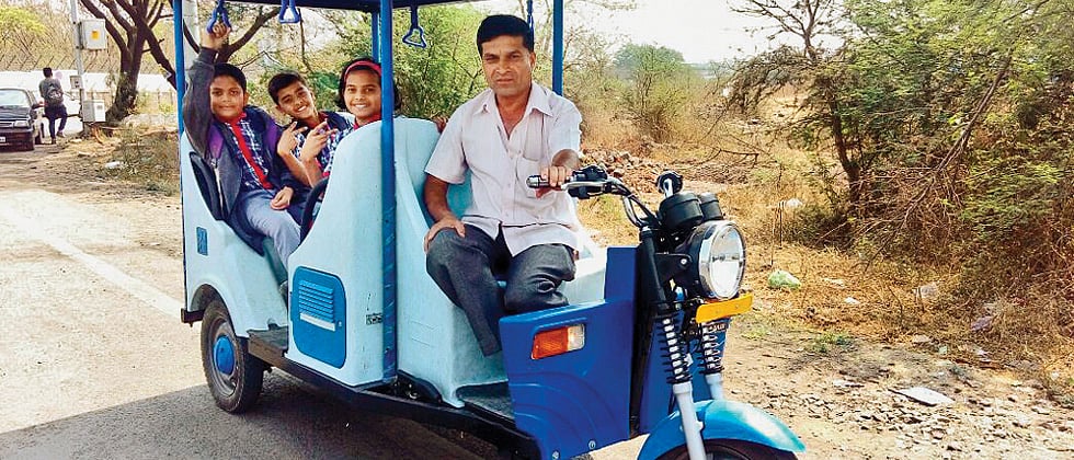 E-rickshaw gives accident survivor a new lease of life