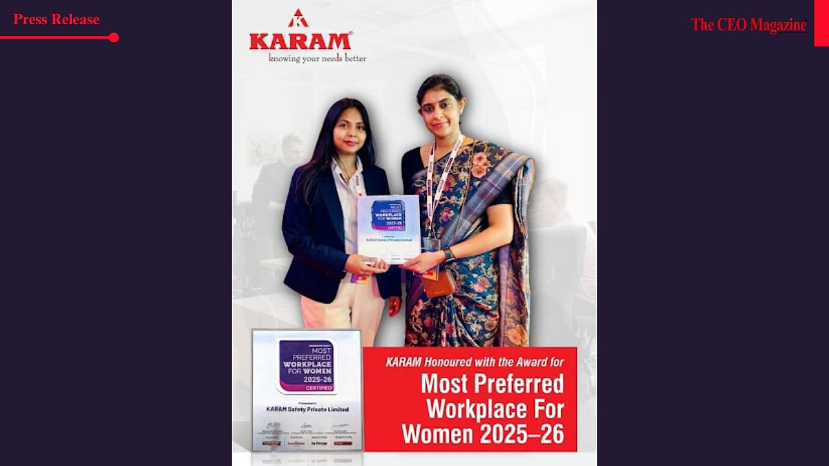 KARAM Safety Named a Most Preferred Workplace for Women