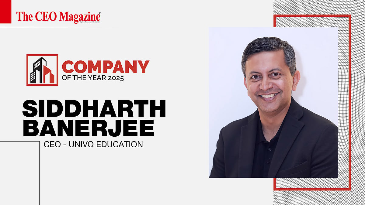 Siddharth Banerjee: Leading UNIVO’s Mission to Make Higher Education ...