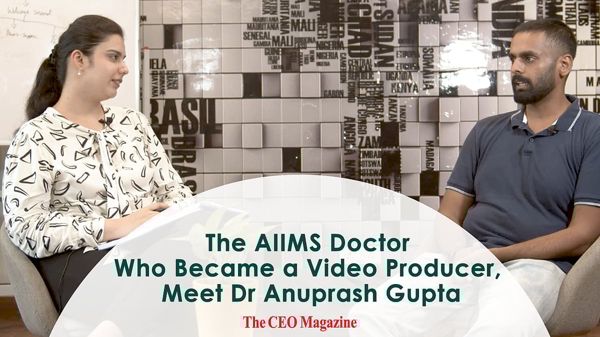 Dr Anuprash Gupta - Founder, The Camera Man