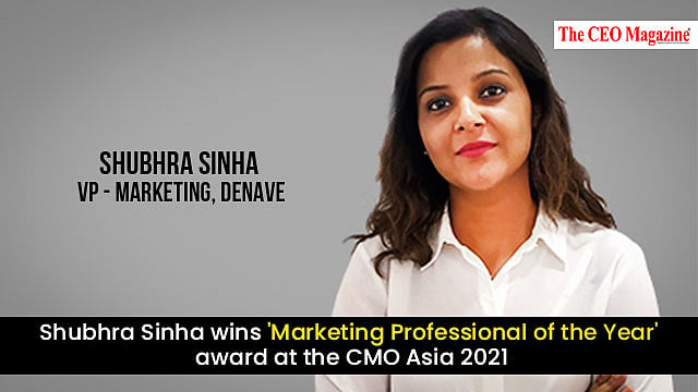 Shubhra Sinha wins Marketing Professional of the Year