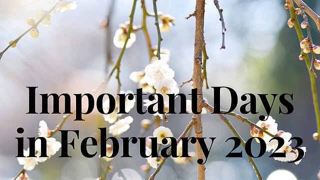 Important Days in February 2024