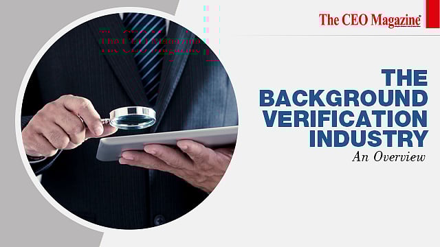 The Background Verification Industry: An Overview