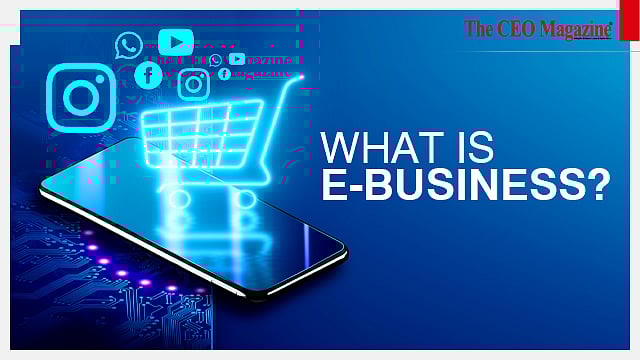 What is e-business