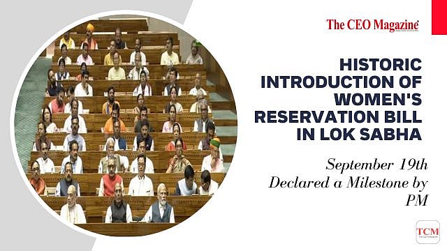 Introduction of Women's Reservation Bill